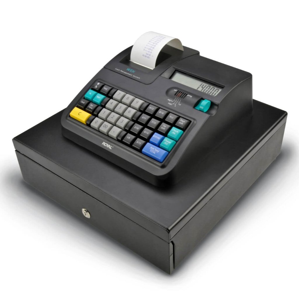 Royal 140DX Cash Register - Royal