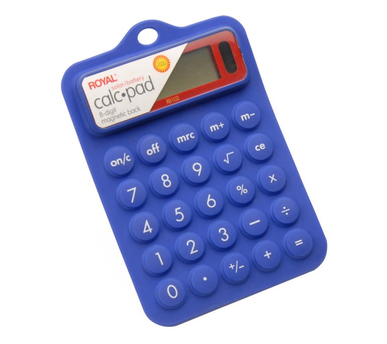 Royal RB 102 Blue Calculator - Royal